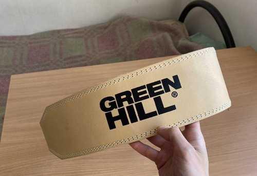 Пояс тяжелоатлетический green hill новый