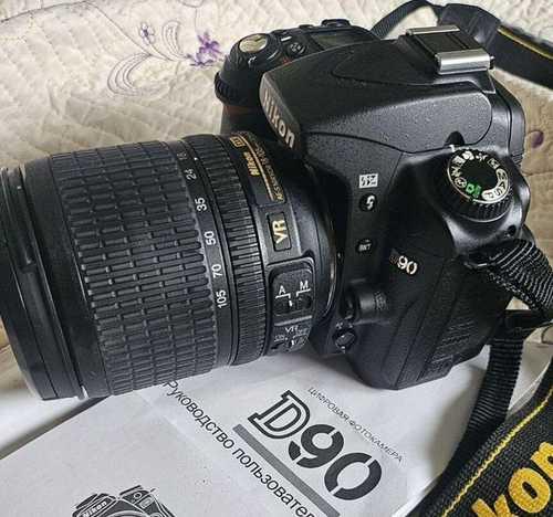 Фотоаппарат nikon D90 (цифровая фотокамера)