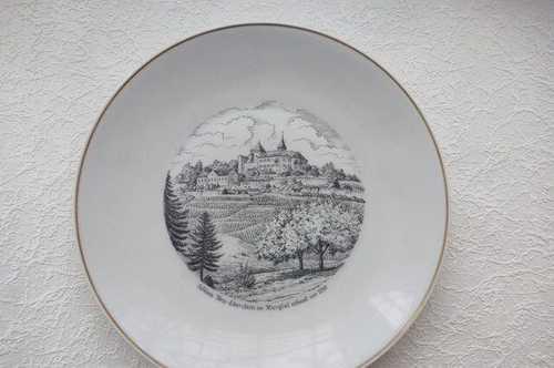 Декоративная тарелка. Фарфор Розенталь Rosenthal