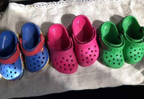 Crocs детские c4 c5 c6