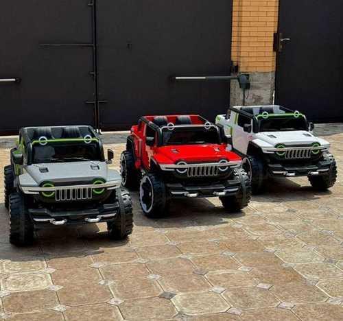 Детский электромобиль jeep Wrangler