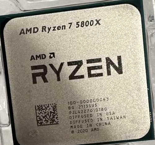 Процессор AMD Ryzen 7 5800x (AM4)