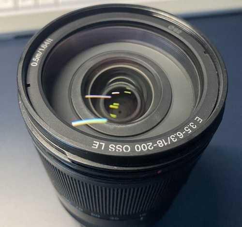 Объектив sony 18-200