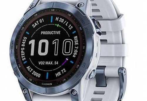 Умные часы Garmin Fenix 7 Sapphire Solar титановый