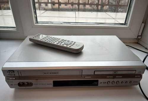 DVD + VHS видеомагнитофон JVC