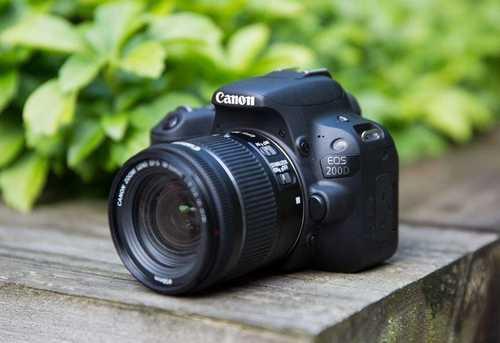 Canon 2000D EFS 18-55mm зеркальный фотоаппарат