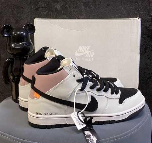 Кроссовки зимние с мехом Nike Dunk High