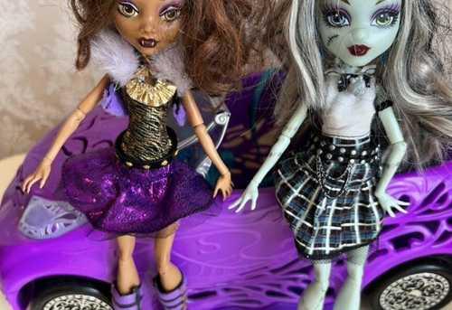 Monster High Mattel Frankie Stein Clawdeen Wolf