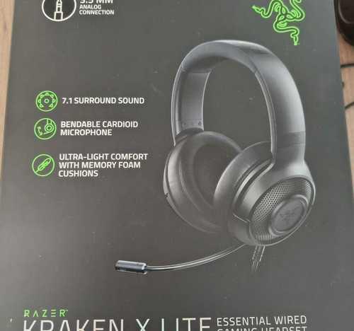 Игровые наушники с микрофоном razer