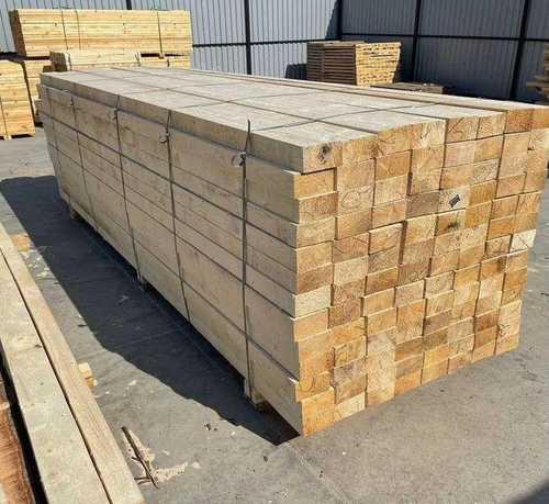 Брус обрезной 100x150x6000 мм