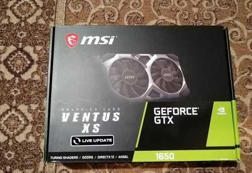 Видеокарта msi gtx 1650