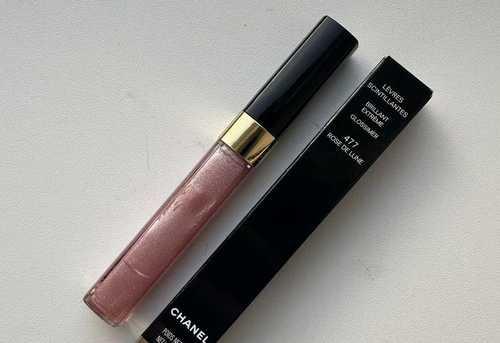 Chanel 477 rose DE lune блеск для губ