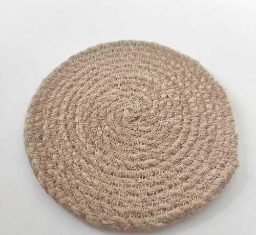 Салфетки плетеные подставки из джута