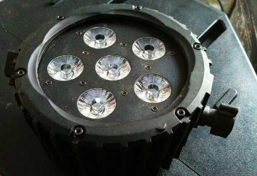 Прожектор involight LED PAR65 rgbwa