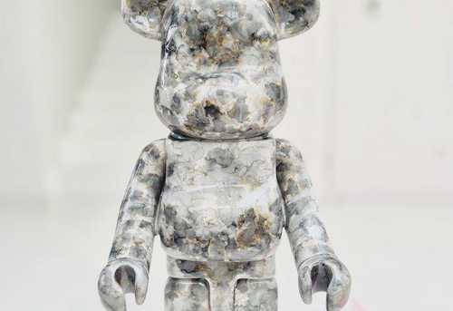 Bearbrick 70 см marble space gray
