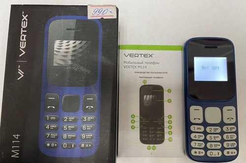 Мобильный телефон Vertex M114 Арт.003654100122
