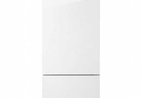 Холодильник Hiberg RFC-400DX nfgw (белое стекло) Н