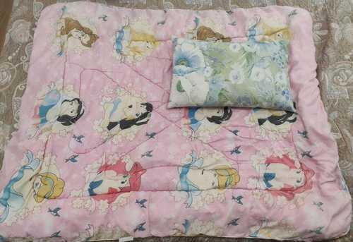 Детское одеяло и подушка