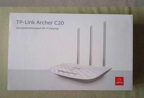 Wi-fi роутер двухдиапазонный TP-Link Archer C20