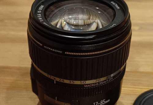 Объектив Canon EFS 17-85mm Ultrasonic