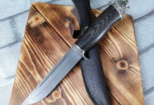 Нож Фин дамасская сталь