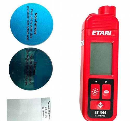 Толщиномер лкп Etari ET-444. Для черных и цветных