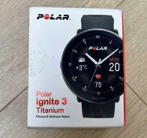 Спортивные часы Polar Ignite 3 Titanium