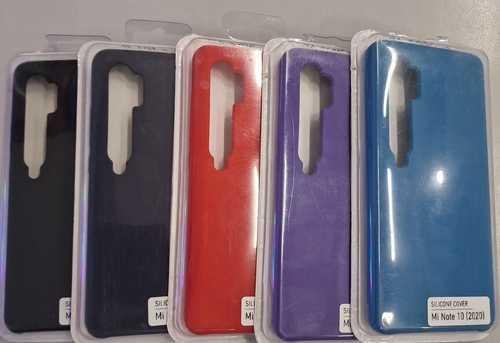 Чехол Silicone Cover для Xiaomi Mi Note 10