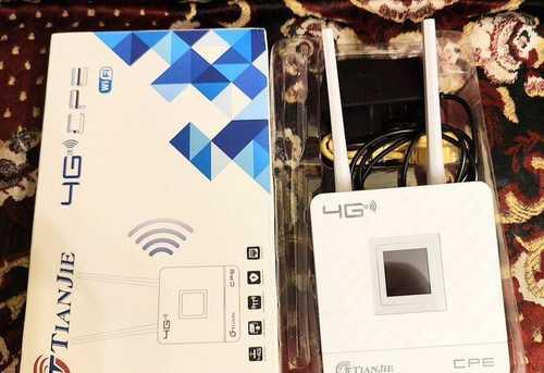 Роутер tianjie 3G/4G LTE CPE, Wi-Fi, слот для SIM