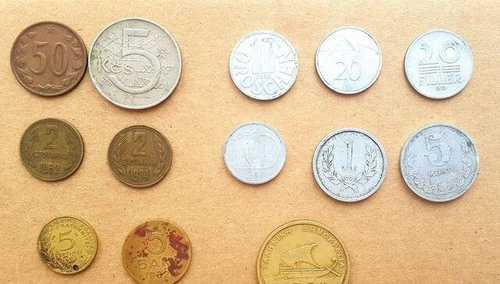 Зарубежные монеты