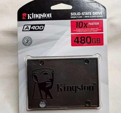 Жёсткий диск ssd kingston a400 480gb