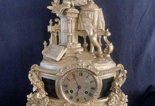 Антикварные Французские Каминные Настольные Часы