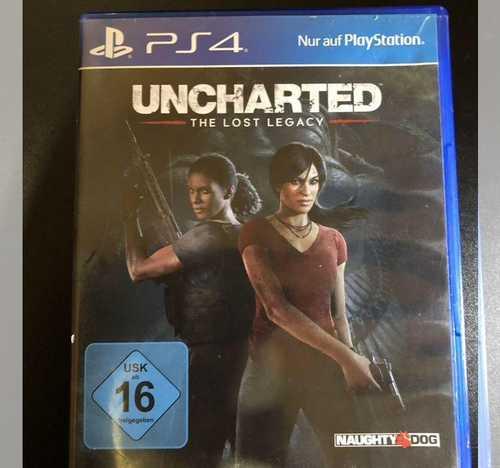 Uncharted утраченное наследие Русская ps4 ps5