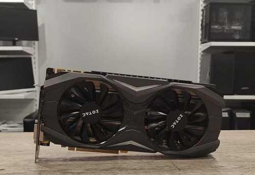 Видеокарта Zotac geforce GTX1070 8Гб AMP ED