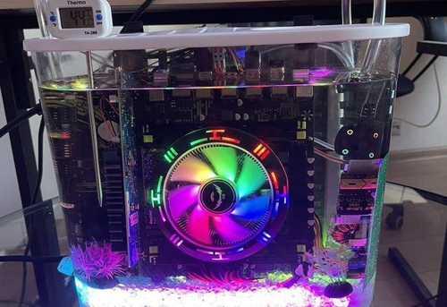 Компьютер в аквариуме