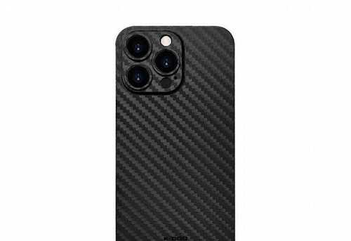 Чехол для iPhone 14 Pro KZDoo Air Carbon чёрный