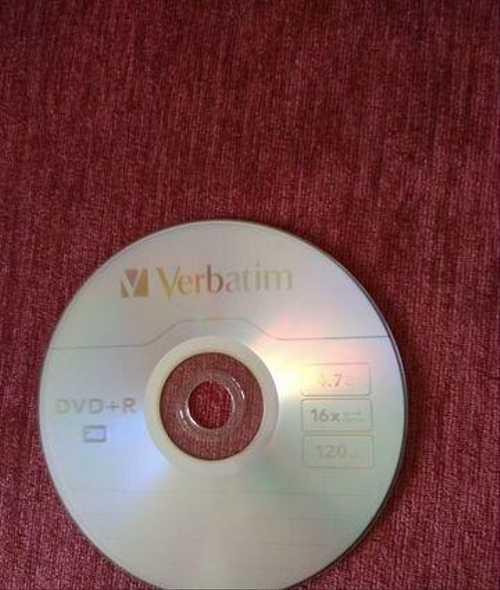 DVD-R диски 4,7 гб новые