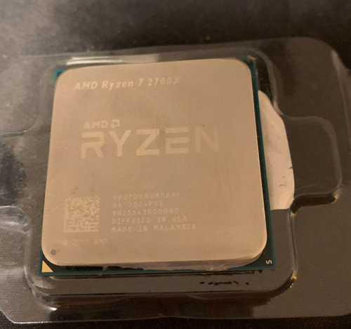 Процессор AMD ryzen 7 2700x