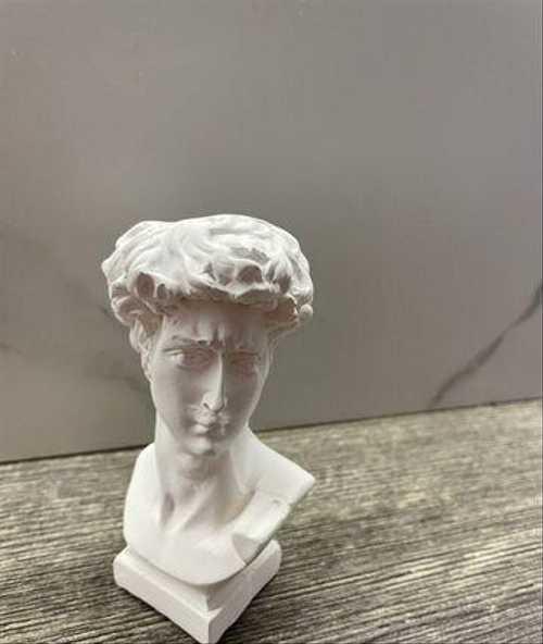 Бюст, кашпо, ваза, статуэтка голова Давида
