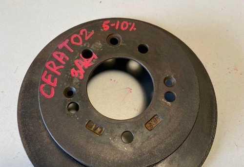 Тормозной диск задний Kia Cerato 2