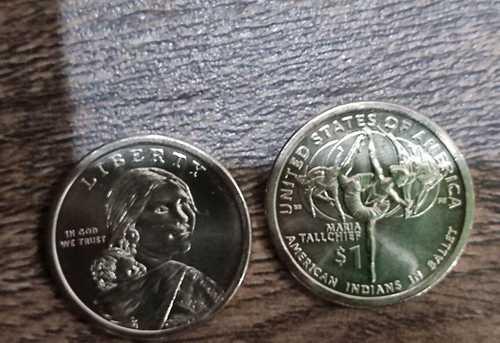 Монеты США,1 доллар