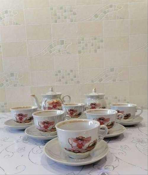 Сервиз чайный, набор посуды, комплект чайный