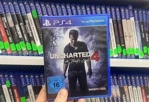 Uncharted 4 PS4 (resale, русские субтитры)