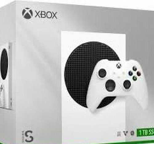 Игровая консоль Xbox series s 1tb white новая