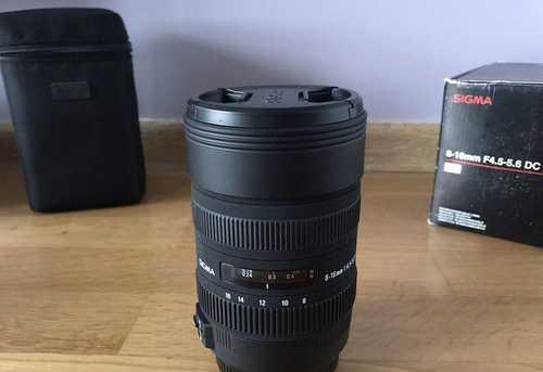 Sigma 8-16mm f4.5-5.6 HSM (Canon)