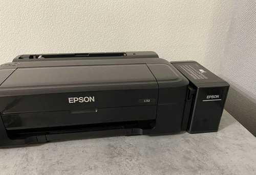 Принтер струйный снпч Epson L132