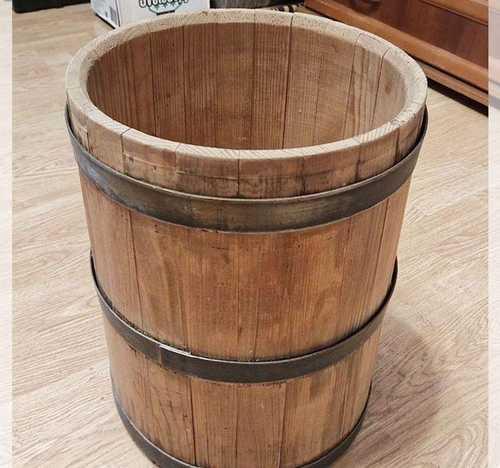 Бочка деревянная