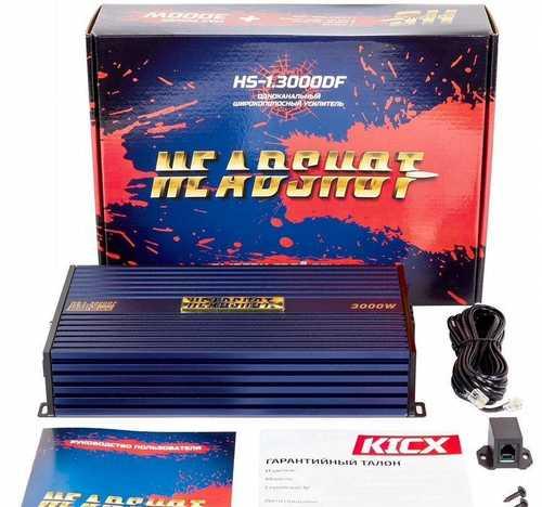 Автоусилитель kicx HS-1.3000DF