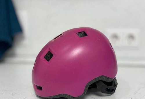 Детский велосипедный шлем Oxelo B100 pink