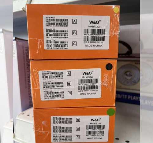 Новый смартфон W&O X100 4G 4/64 (гарантия)